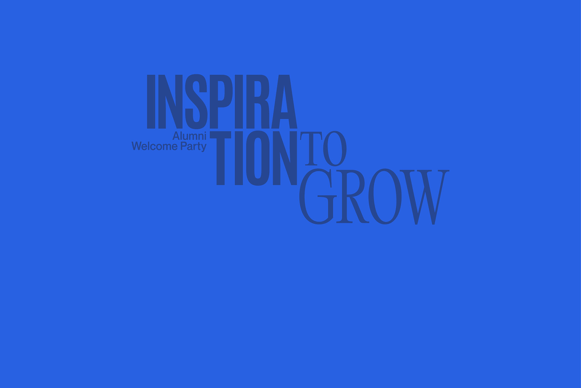 Alumni Welcome Party - Inspiration To Grow - AIQS Alumni